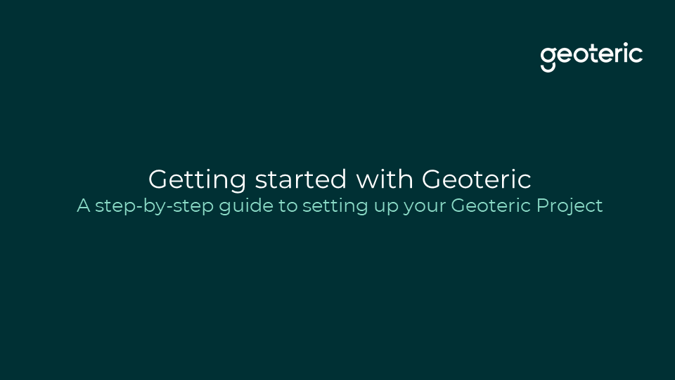 Geoteric Presentation Series | On-Demand